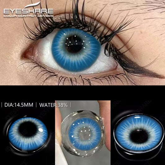 Blue Contact Lenses UK | Blue Eye Contacts | Blue Lenses – Lensmate