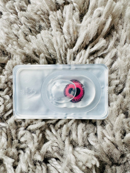 Pink Heart Contact Lenses – Lensmate