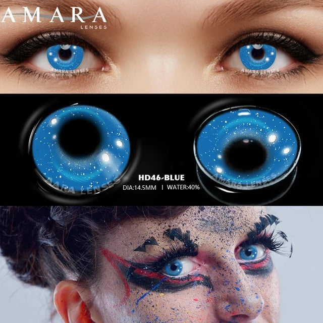 Night Sky Blue Contact Lenses – Lensmate