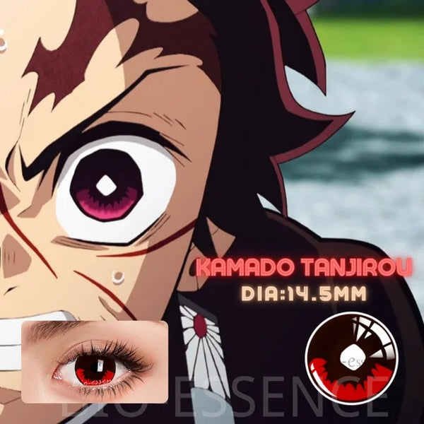 Tanjiro Kamado Demon Slayer Contact Lenses – Lensmate
