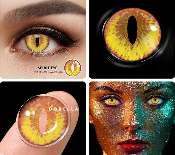 Yellow Spirit Contact Lenses – Lensmate